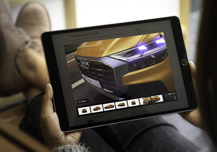 Voorsprong door virtuele techniek: Audi 3D configurator ...