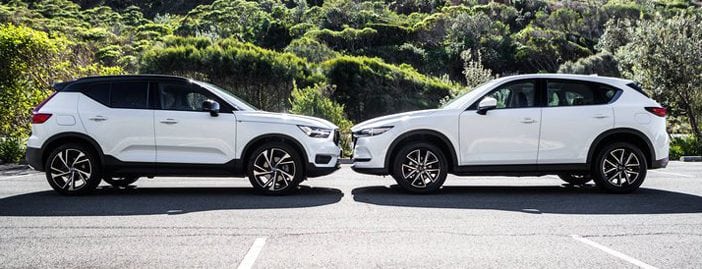 Mainstream verslaat premium: test Mazda CX-5 versus Volvo XC40 ...