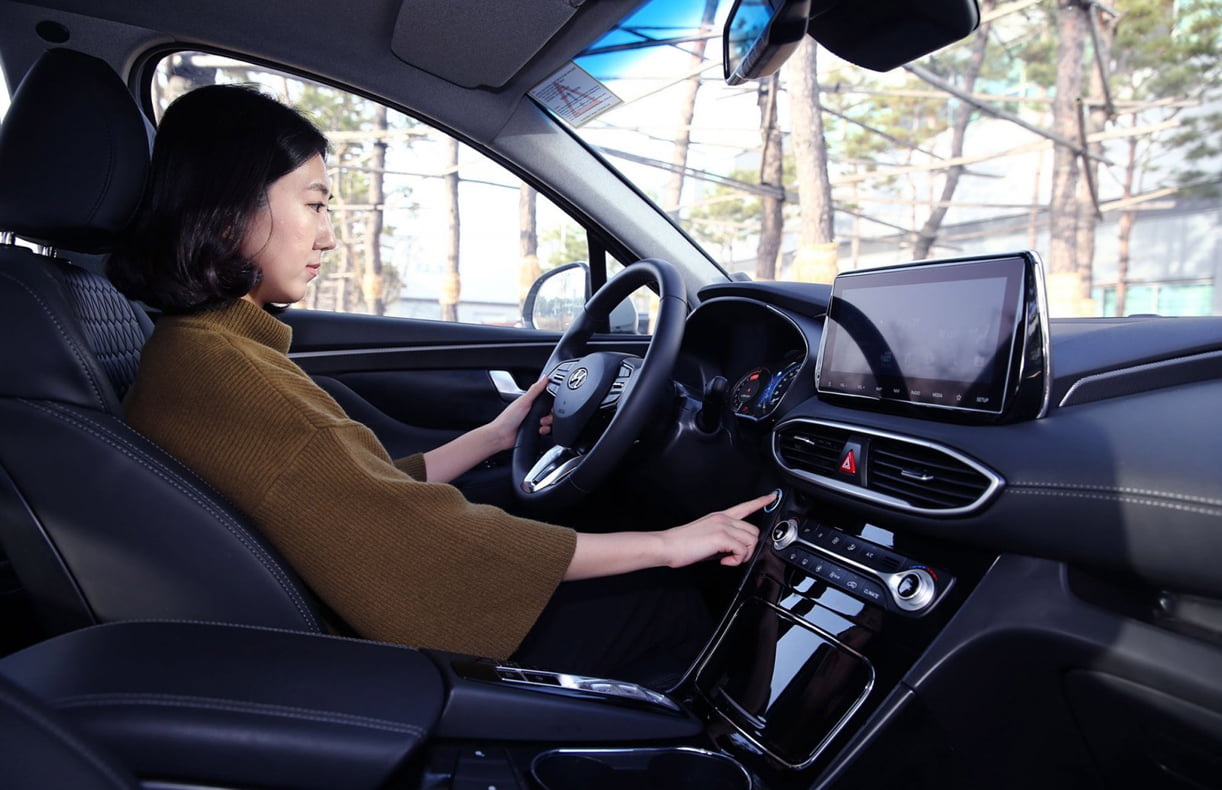 In detail: de vingerafdruk scanner van Hyundai – Autointernationaal.nl
