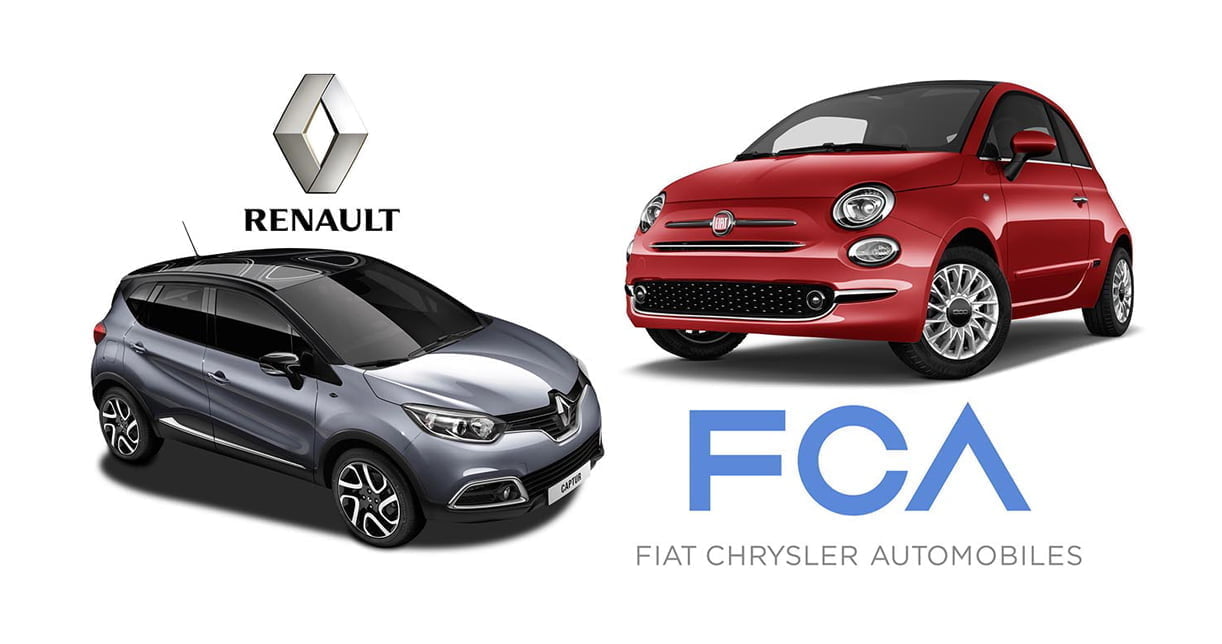 Fiat Chrysler Automobiles wil krachten bundelen met Renault ...