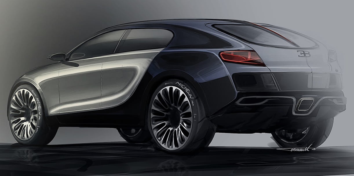 De elektrische cross-over van Bugatti: zó liggen de kaarten ...