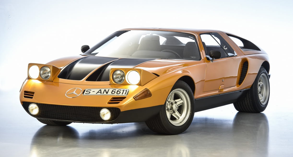 Mercedes-Benz C 111 viert wankele 50ste verjaardag – Autointernationaal.nl