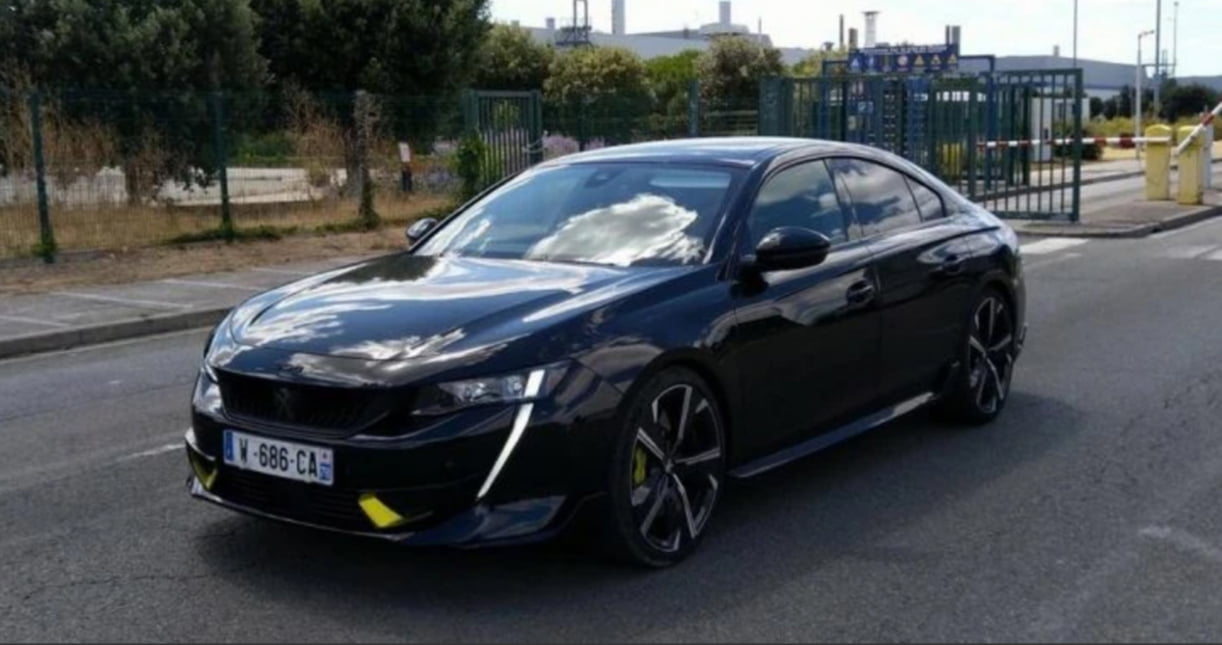 Nieuwe 508 Peugeot Sport Engineered gefotografeerd zonder camouflage ...