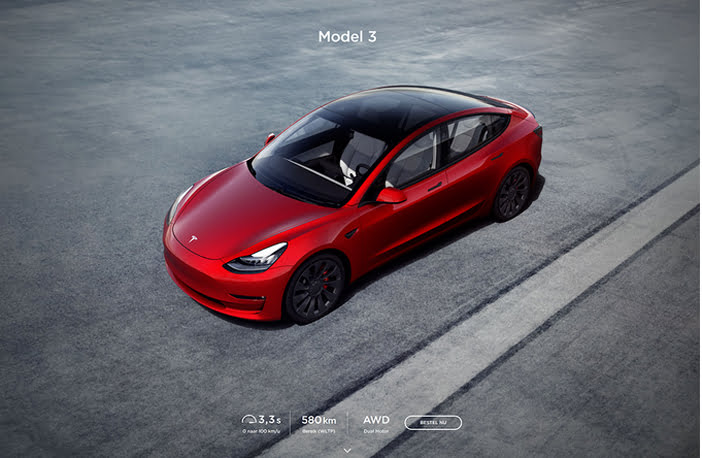 Elke dag beter: Tesla Model 3 krijgt meer rijbereik en snelheid ...