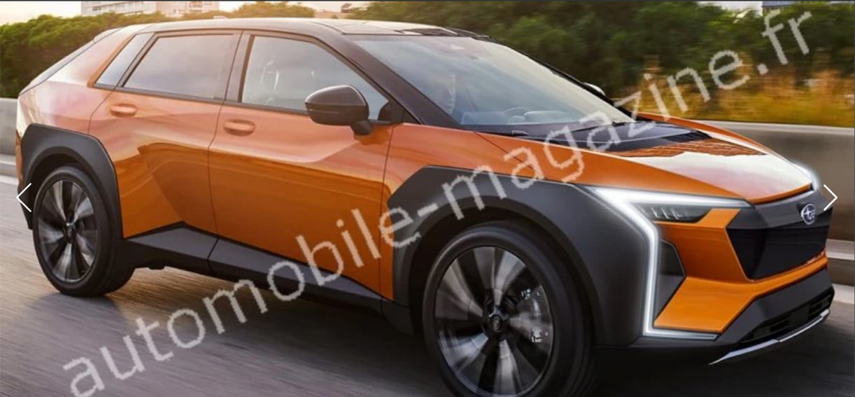 Subaru Evoltis: eerste afbeelding van de toekomstige elektrische SUV ...