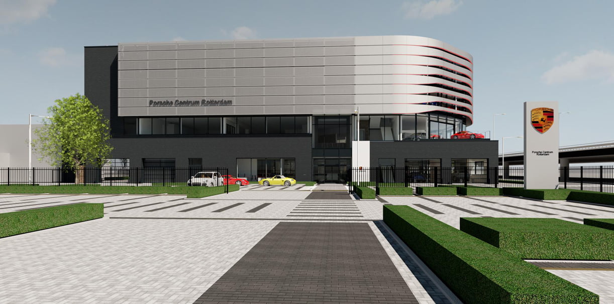 Porsche Centrum Rotterdam opent eind 2021 haar deuren ...