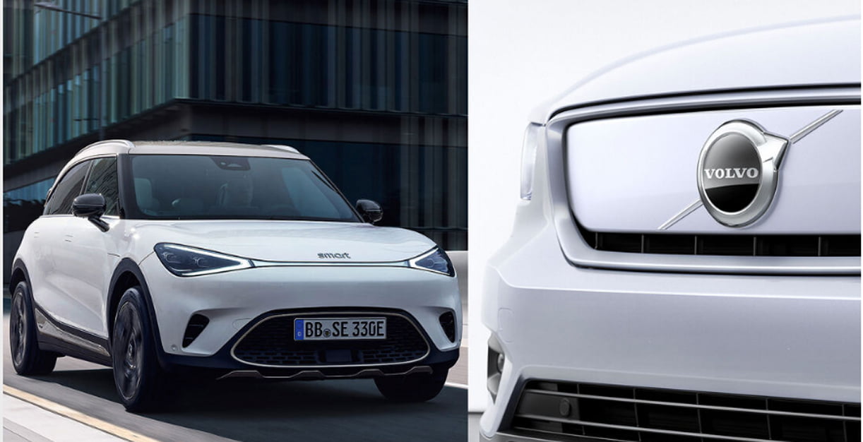 Smart #1 als blauwdruk voor kleine elektrische SUV van Volvo ...