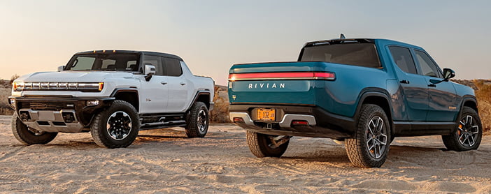 Rivian vs Hummer: pupil leert nestor een lesje – Autointernationaal.nl