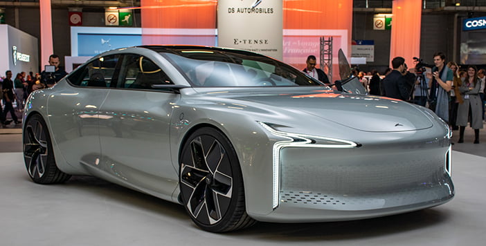 Vergeet de DS 9, de Hopium Machina is de Franse limousine van de ...