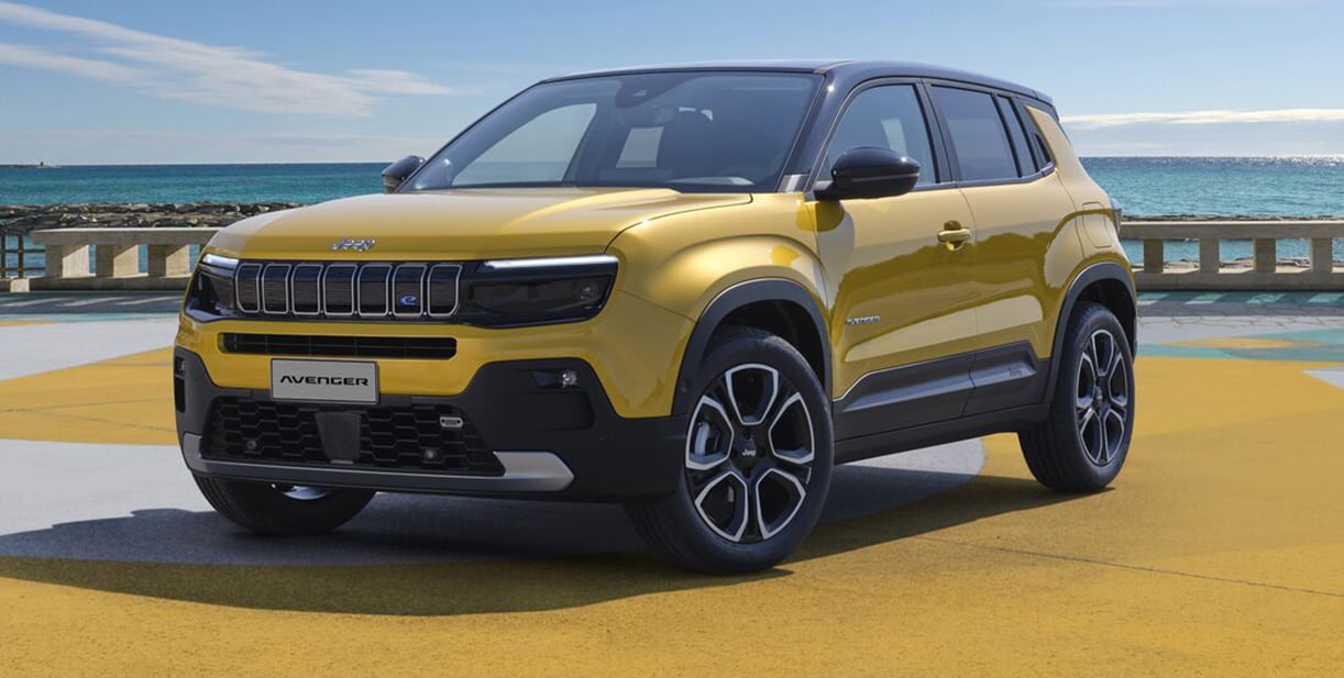 Jeep begint haar elektrische avontuur met de Avenger ...