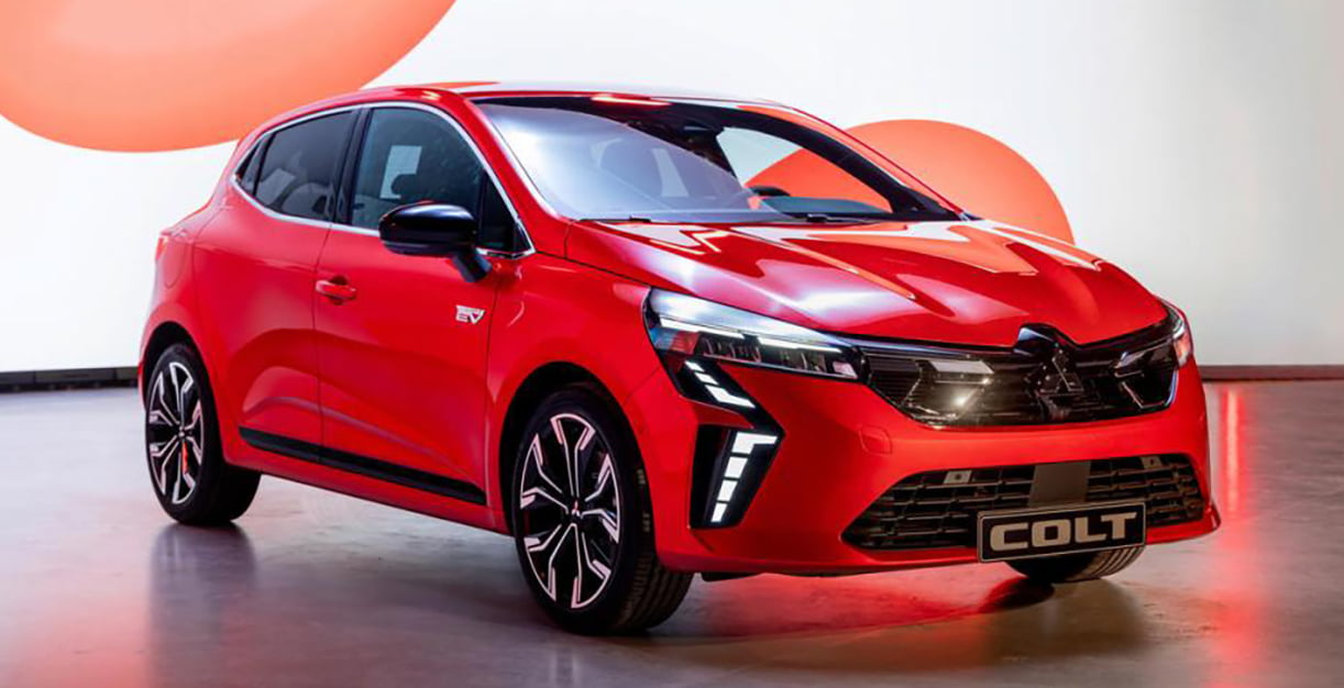 Mitsubishi Colt: aan boord van de rebadged Renault Clio ...