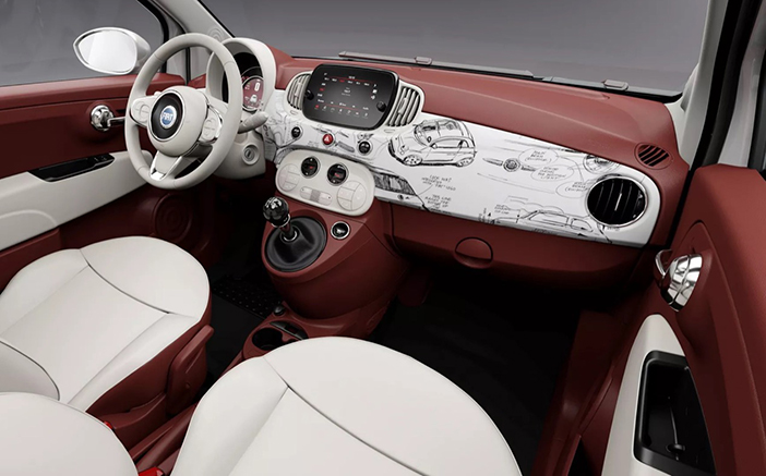 Fiat viert 20ste verjaardag van de 500 op een bijzonder manier ...