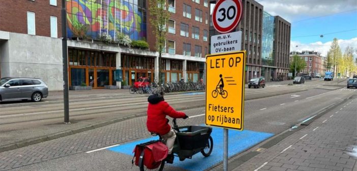 Snelle fiets op de rijbaan: maakt dat Amsterdam veiliger ...