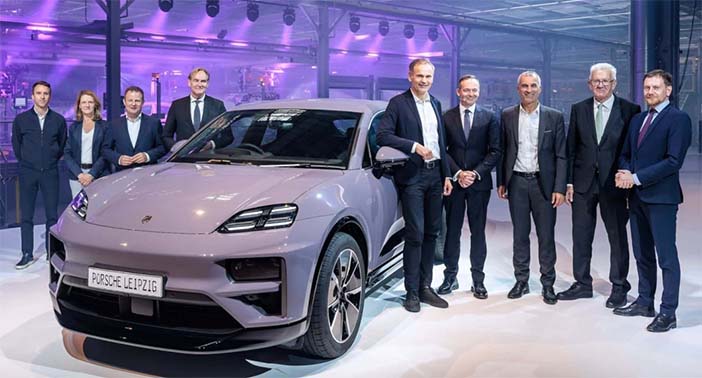 Productiestart elektrische Porsche Macan in Leipzig – Autointernationaal.nl