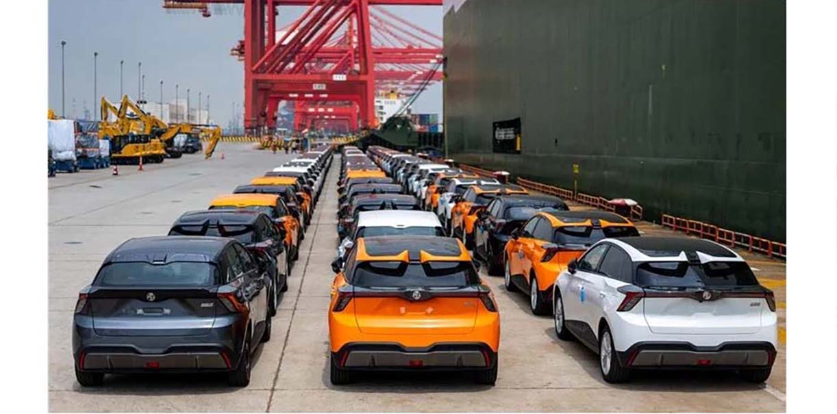 Voorafgaand aan Europese heffingen 72% meer Chinese EV’s geïmporteerd ...