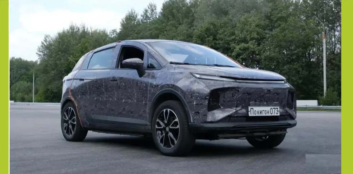 Rusland heeft haar eerste moderne elektrische auto klaar ...