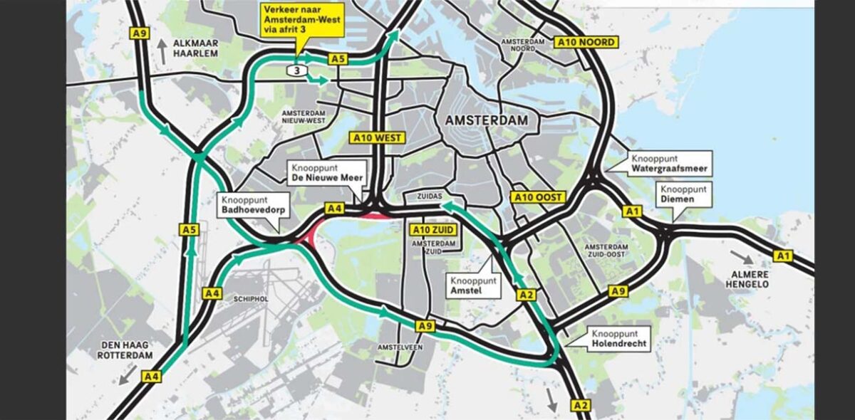 Zware verkeershinder Ring A10 Noord – Autointernationaal.nl